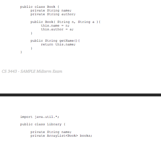 Solved II. (25 pts.) Consider the main method in the | Chegg.com