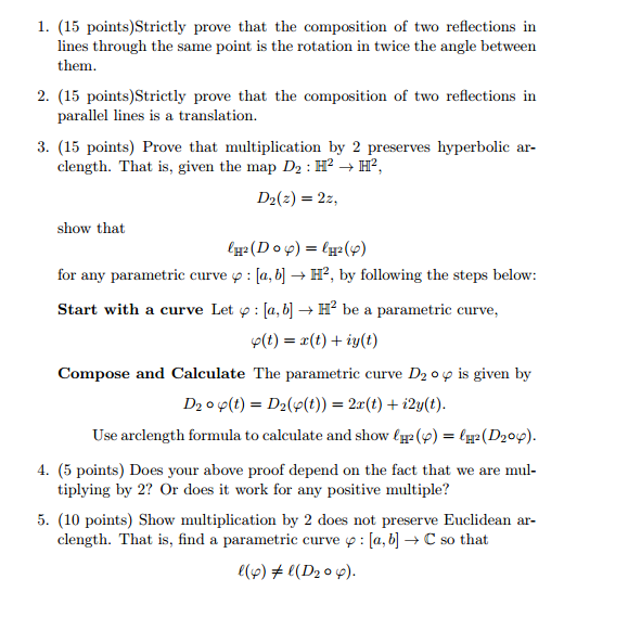 Solved Strictly prove that the composition of two | Chegg.com