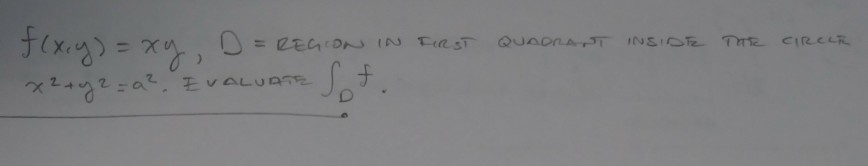 Solved Multivariable integration | Chegg.com