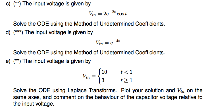 A Simple RLC Circuit Consider the RLC circuit shown | Chegg.com