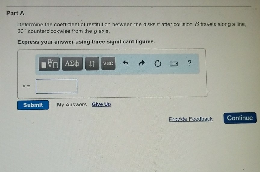 Solved Problem 15.74 Two smooth disks A and B each have a | Chegg.com