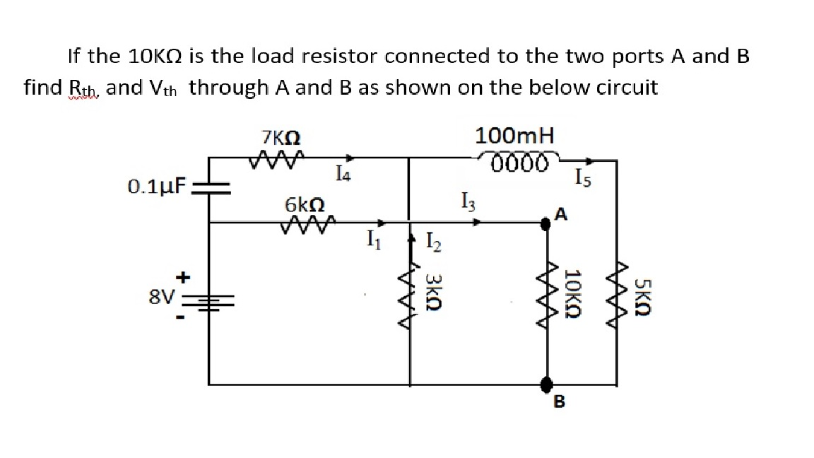 Solved If the 10K ohm is the load resistor connected to the | Chegg.com
