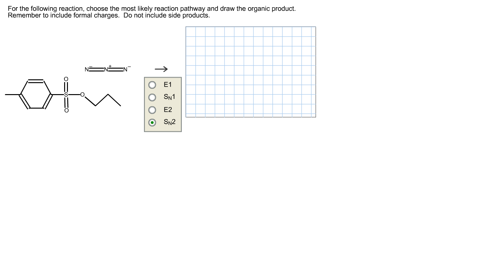 Solved For the following reaction, choose the most likely | Chegg.com