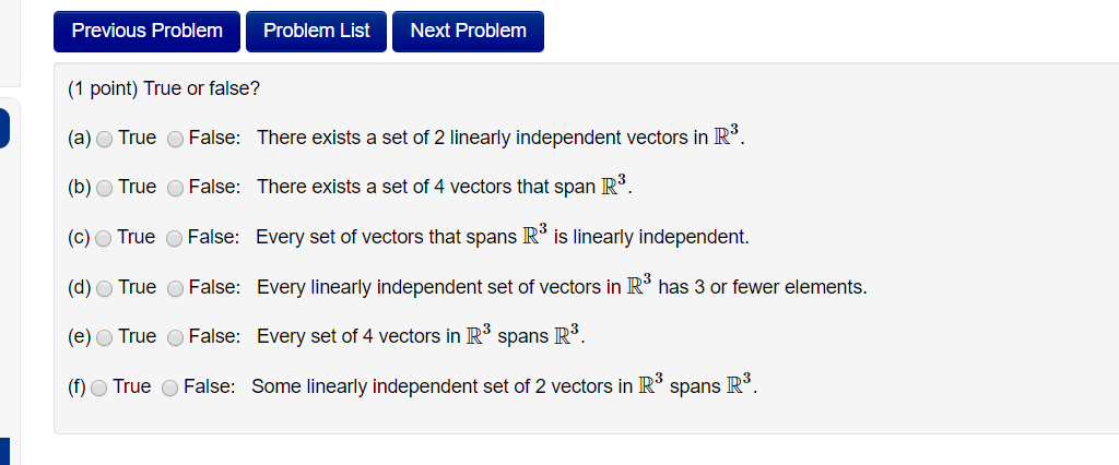Solved Previous Problem Problem Listnext Problem 1 Point 7015