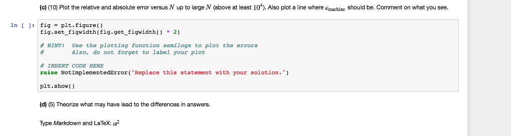 (a) (10) Write a Python program to compute n n+ 1 | Chegg.com