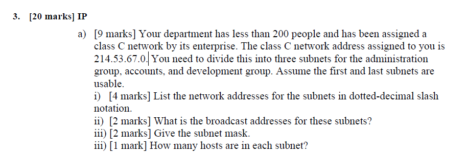 Solved Your department has less than 200 people and has been | Chegg.com
