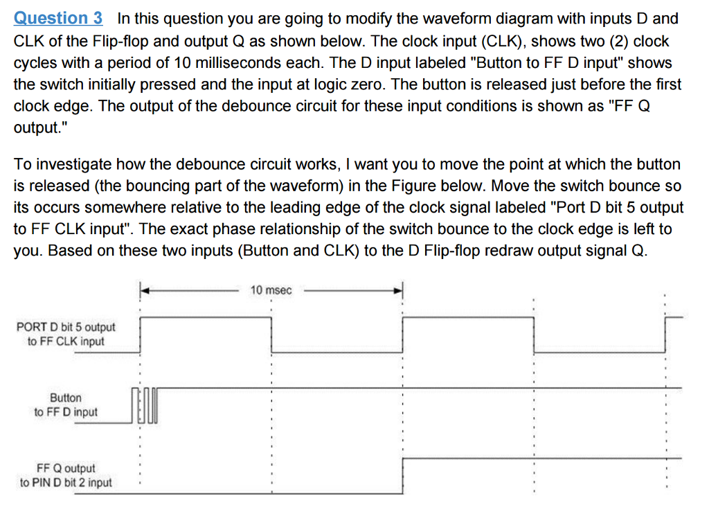 Solved In this question you are going to modify the waveform | Chegg.com