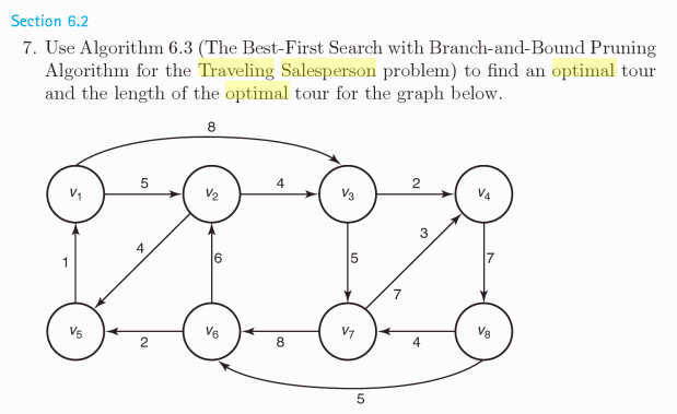 Solved Use Algorithm 6.3 (The Best-First Search with | Chegg.com Solved Use Algorithm 6.3 (The Best-First Search with | Chegg.com