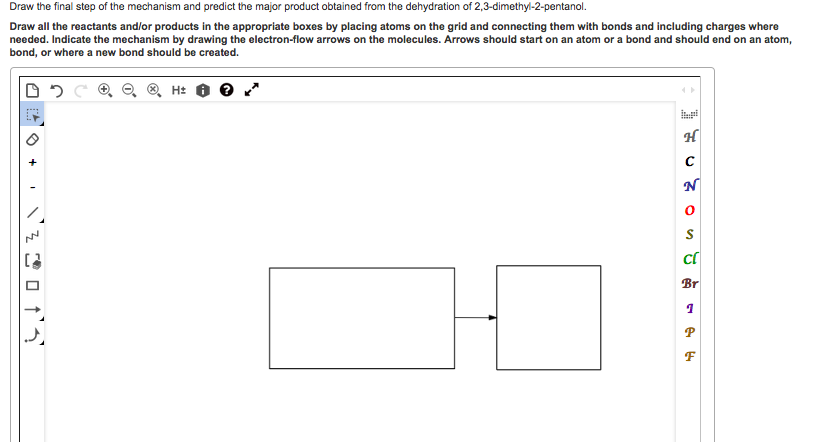 Solved Draw the final step of the mechanism and predict the | Chegg.com