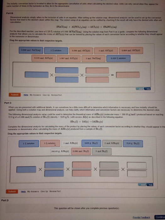 Dimensional analysis simply refers to the inclusion | Chegg.com