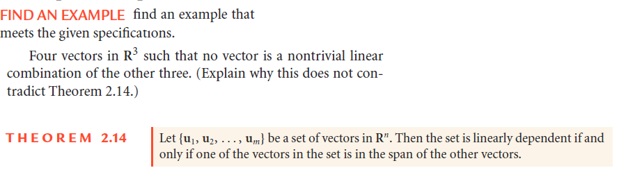 Solved FIND AN EXAMPLE find an example that meets the given | Chegg.com