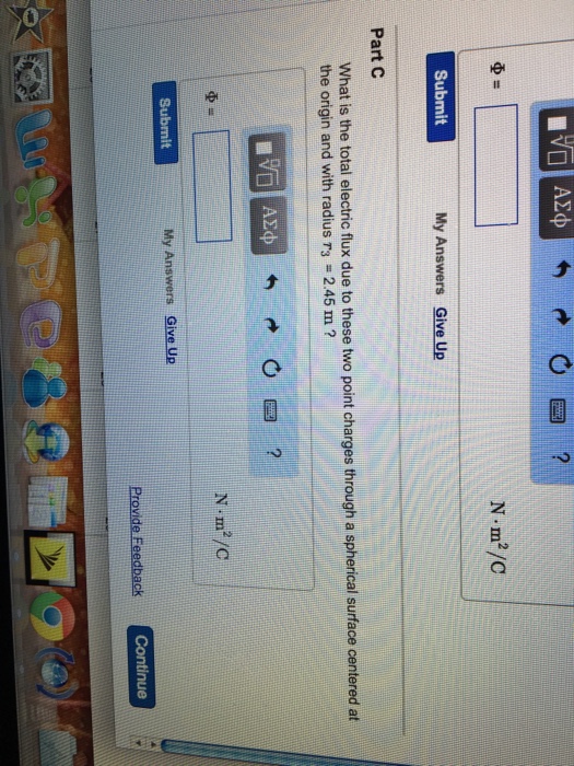 Solved tem 9 Part A A point charge q1 4.10 nC is located on | Chegg.com