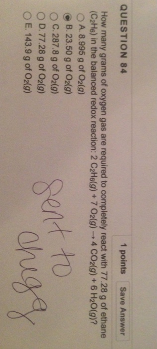 Solved How many grams of oxygen gas are required to | Chegg.com