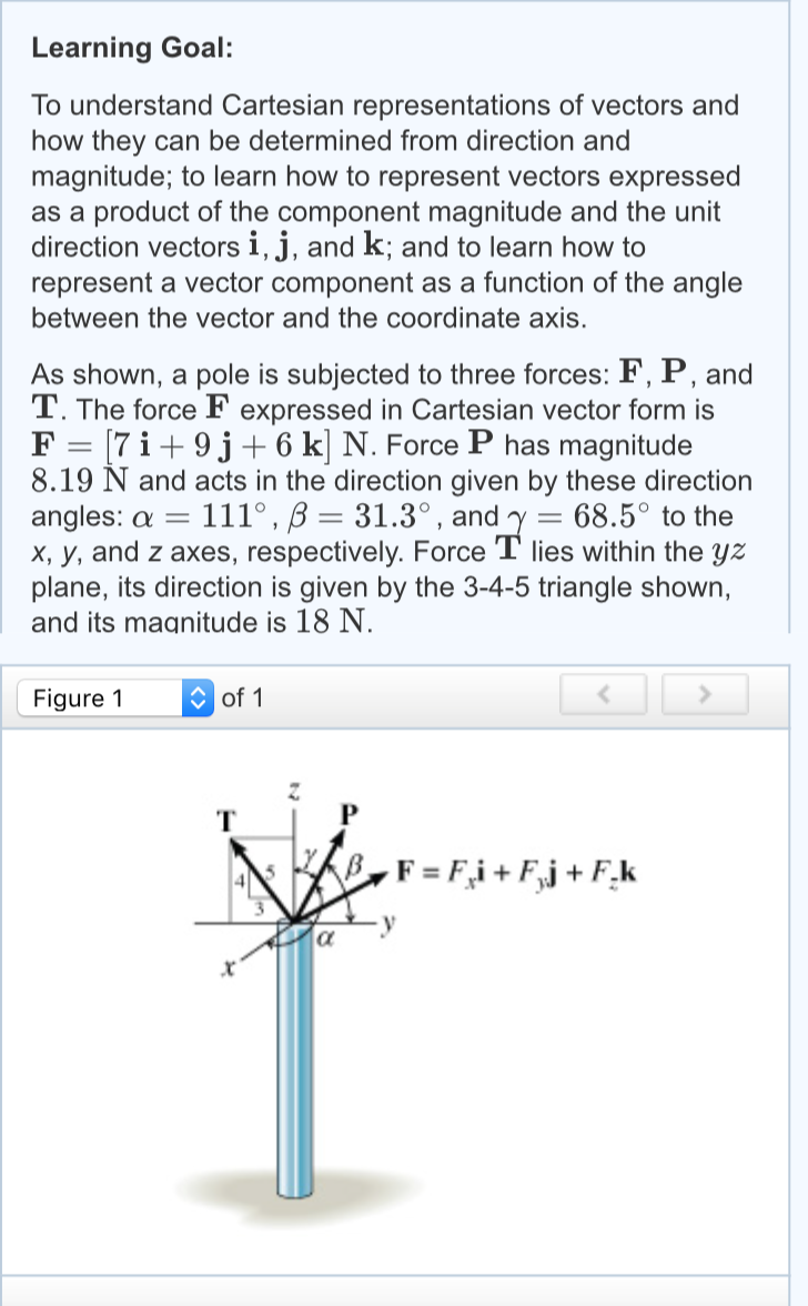 Solved Learning Goal: To understand Cartesian | Chegg.com