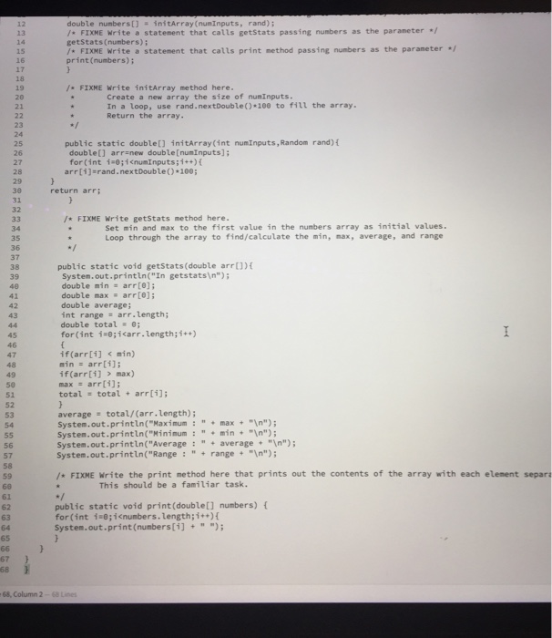 Solved This is my java program. I keep getting errors when I | Chegg.com