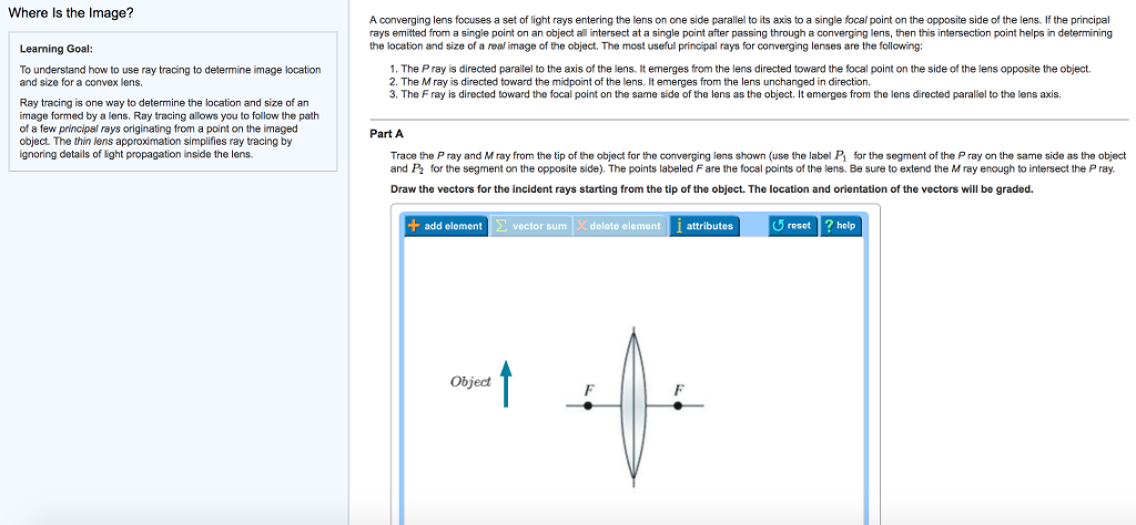 Solved To understand how to use ray tracing to determine | Chegg.com
