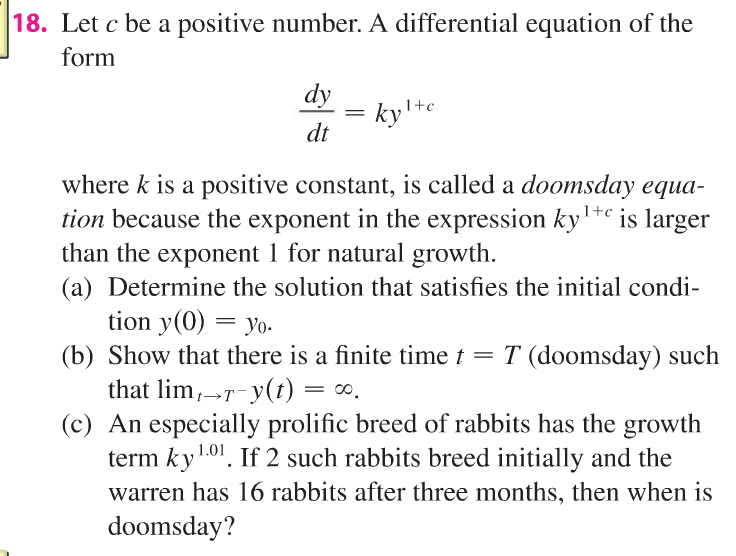 Solved 18. Let c be a positive number. A differential | Chegg.com Solved 18. Let c be a positive number. A differential | Chegg.com