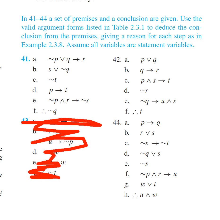Use modus ponens or modus tollens to fill in the | Chegg.com