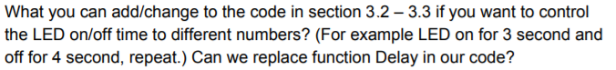 Solved 3.2 Setup PinMode in assembler: init: ldr re, -pin | Chegg.com