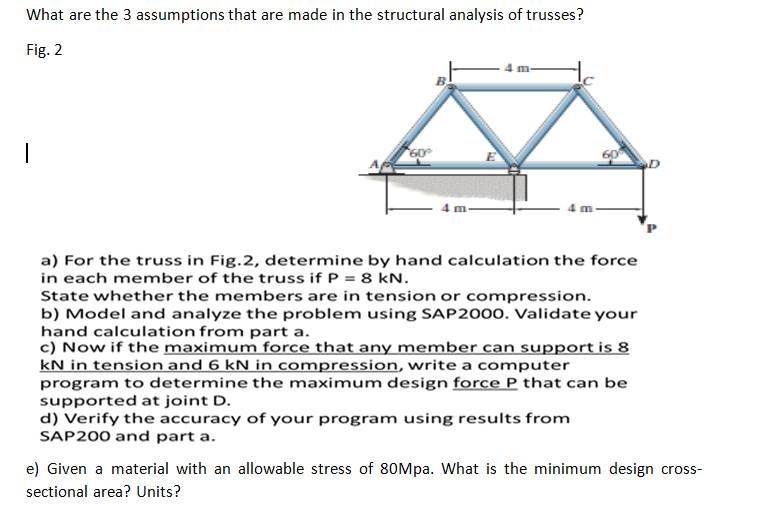 What are the 3 assumptions that are made in the | Chegg.com