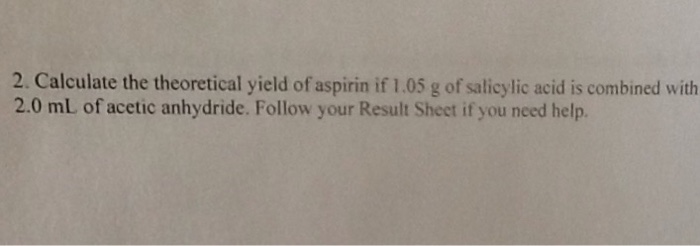 Solved Step by step solutions. 2. Calculate the theoretical | Chegg.com