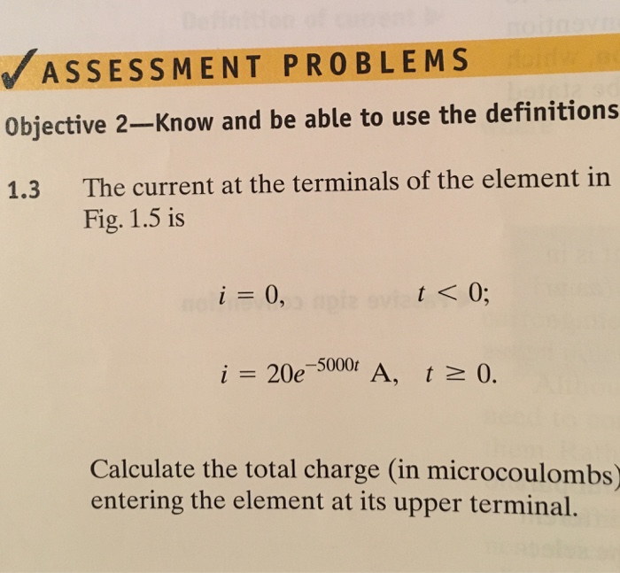 Solved Calculate the total charge in microcoulombs entering | Chegg.com