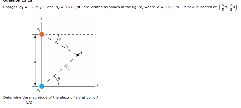Solved Charges Q 1 2 75 Mu C And Q 2 5 05 Mu C Are Chegg solved-charges-q-1-2-75-mu-c-and-q-2-5-05-mu-c-are-chegg