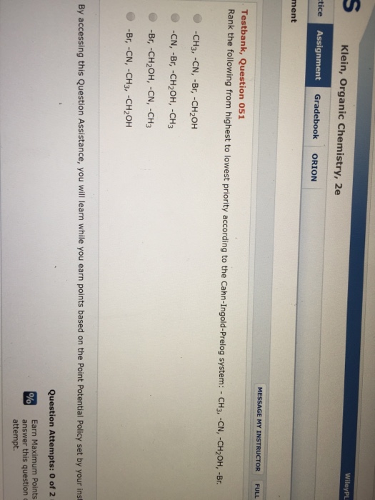 Solved Rank the following from highest to lowest priority | Chegg.com