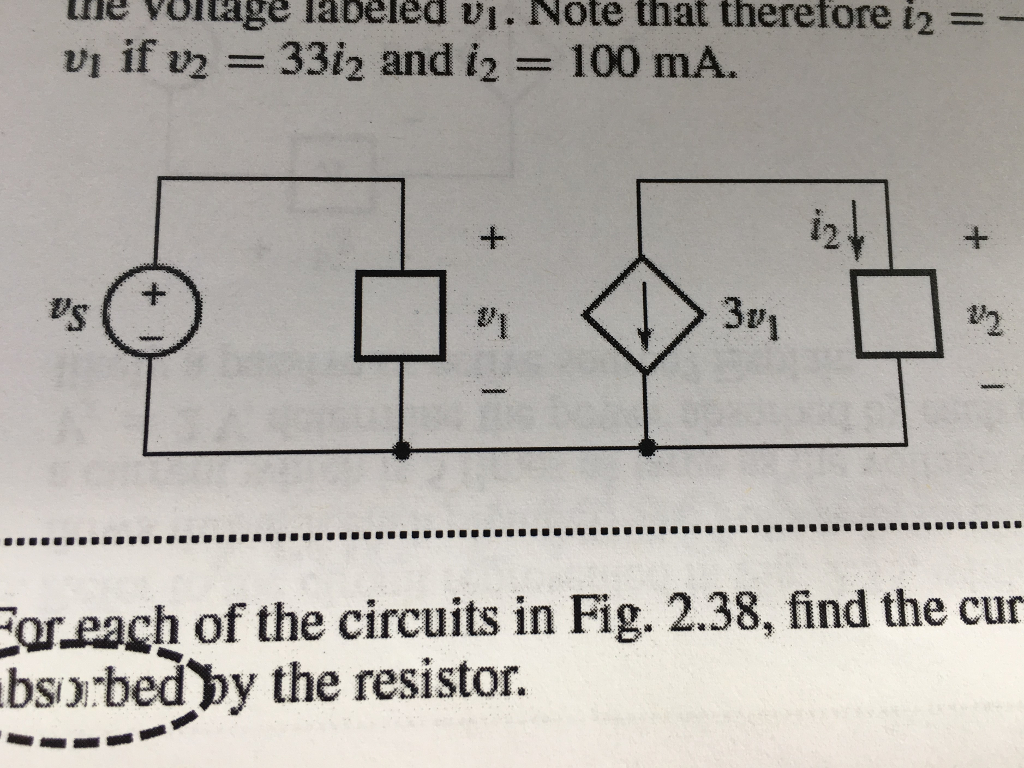 Solved The circuit depicted in Fig. 2.34 contains a | Chegg.com