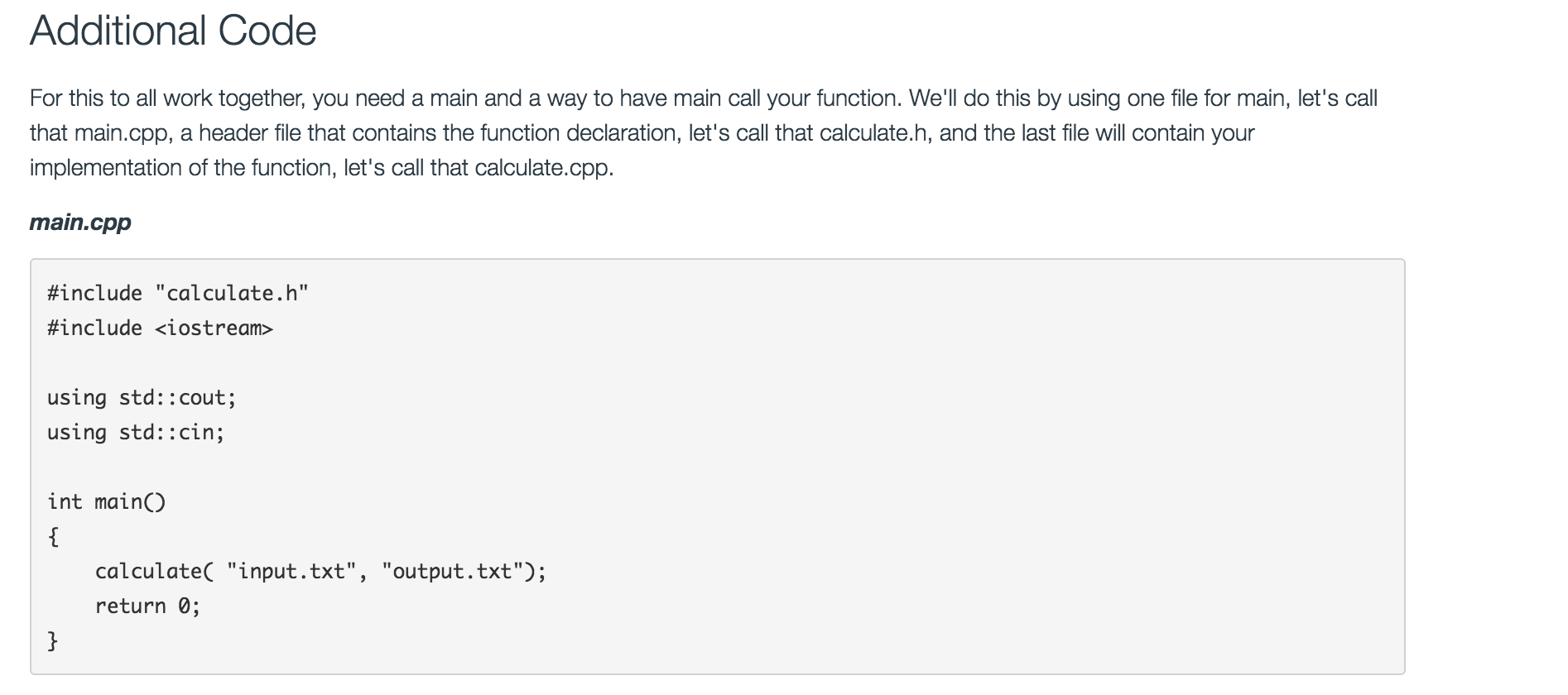 Short C++ Program EXAMPLE: (copyable) #include | Chegg.com