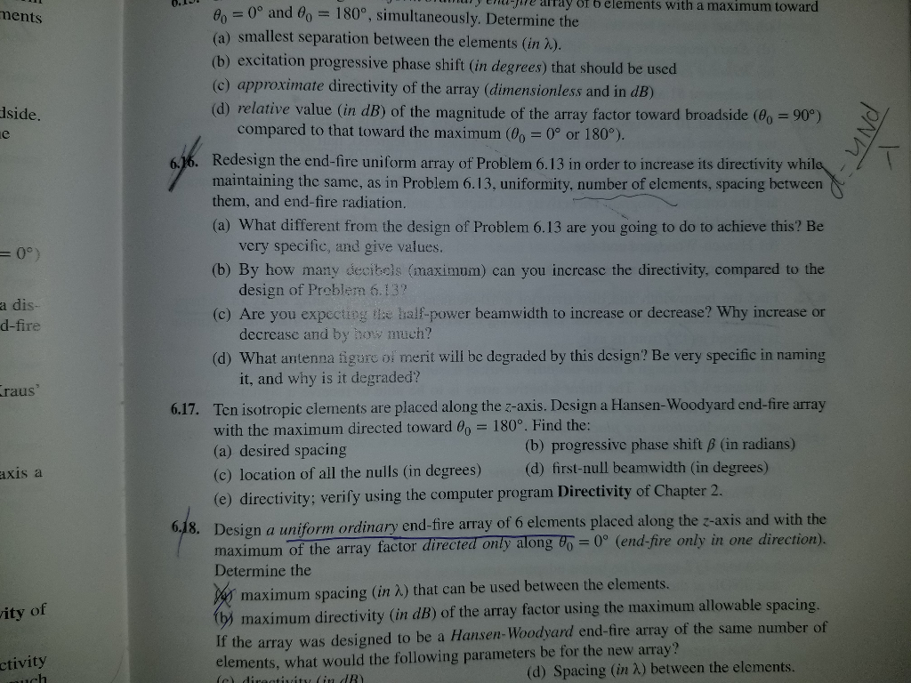 Solved 372 ARRAYS: LINEAR, PLANAR, AND CIRCULAR (b) Number | Chegg.com