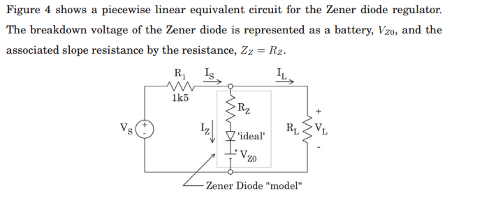 Solved Use the piecewise equivalent circuit of Figure 4 to | Chegg.com