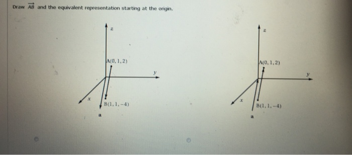 Solved Find a vector a with representation given by the | Chegg.com