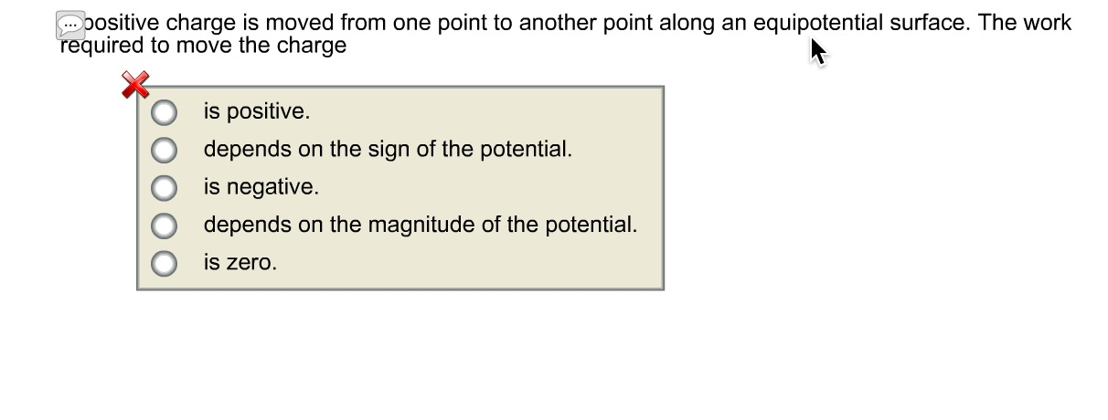Solved positive charge is moved from one point to another | Chegg.com