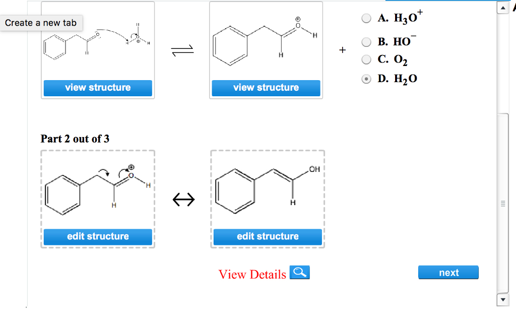 Solved Be sure to answer all parts. Show the mechanism of | Chegg.com