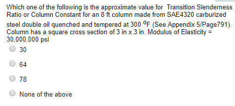 Solved Which one of the following is the approximate value | Chegg.com