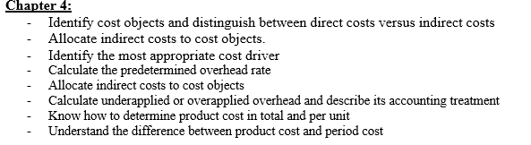 Solved Managerial Accounting - Direct vs Indirect, Drivers, | Chegg.com