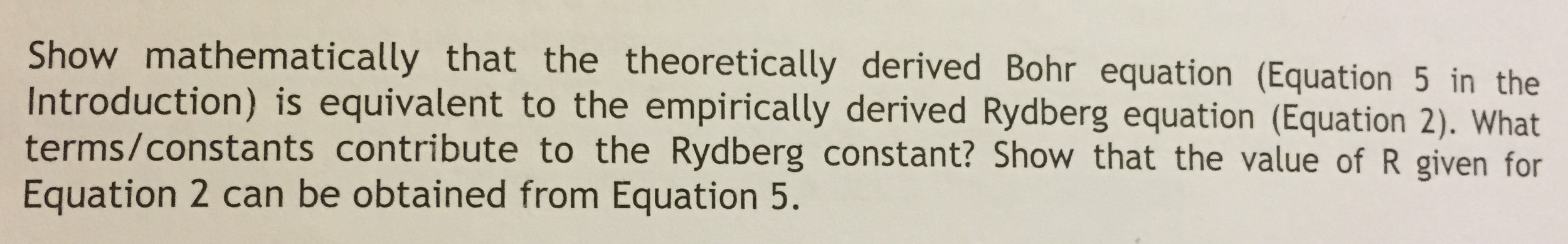 Solved A) Show mathematically that the theoretically derived | Chegg.com