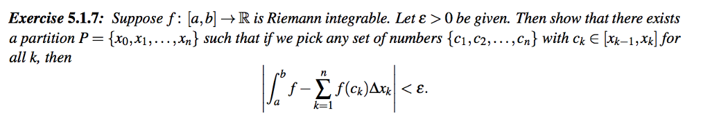Solved Suppose f: [a, b] rightarrow R is Riemann integrable. | Chegg.com