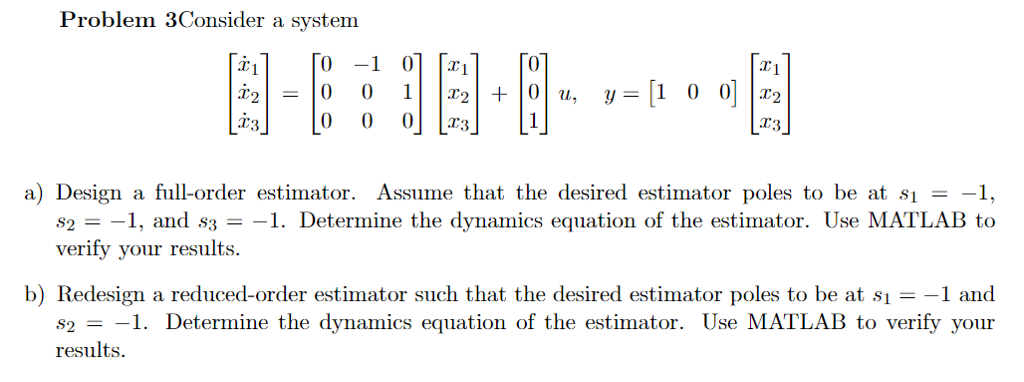 Solved Problem 3consider A System 0 1 01 T3 0001123 T3 A 