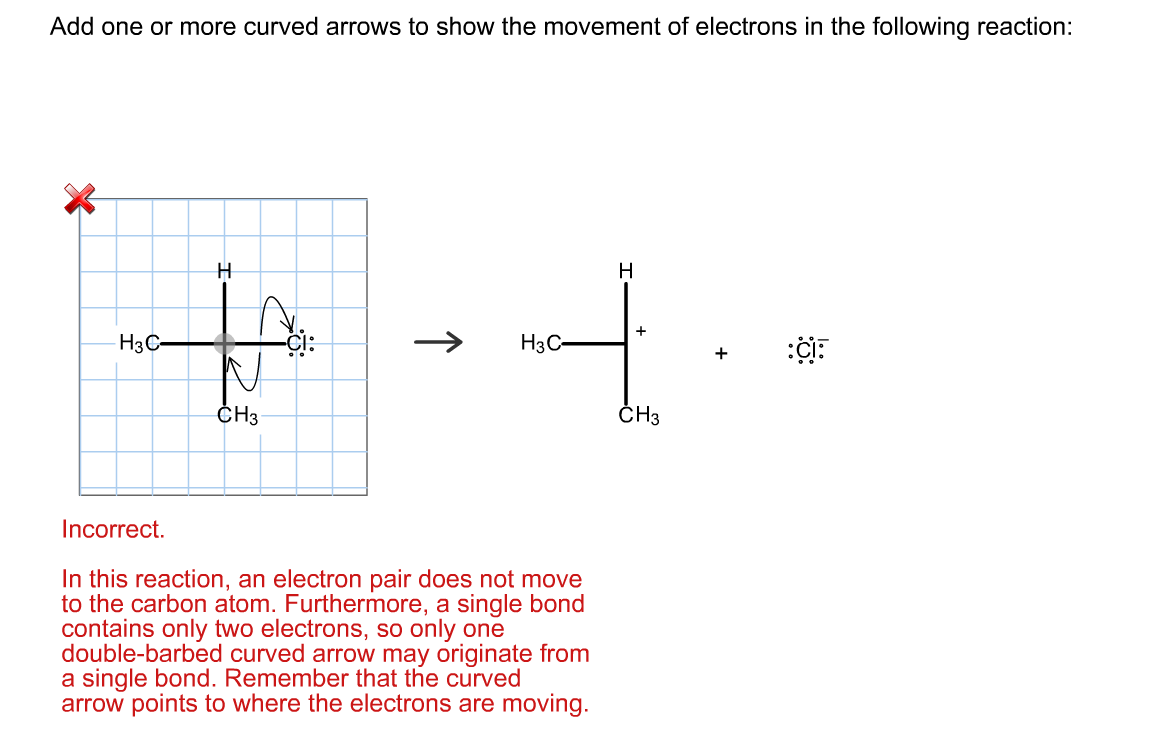 Solved Add One Or More Curved Arrows To Show The Movement Of