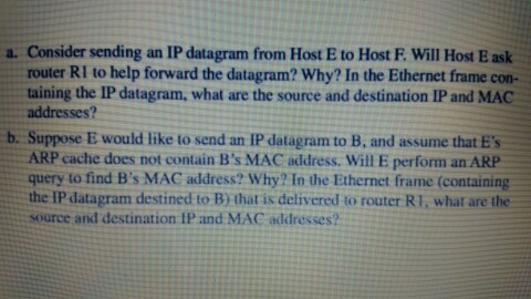 Solved P15. Consider Figure 5.33. Now we replace the router | Chegg.com