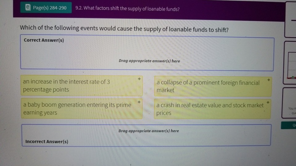 Solved Page(s) 284-290 9.2. What factors shift the supply of | Chegg.com