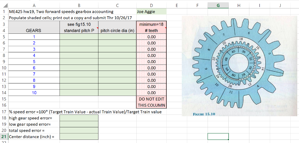 Solved Design a two-dimensional, reverted gear train that | Chegg.com