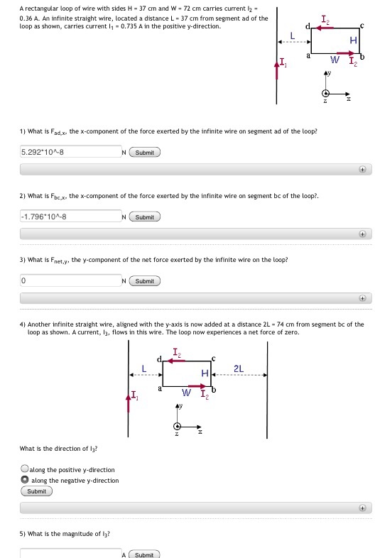 Solved Three infinite straight wires are fixed in place and | Chegg.com