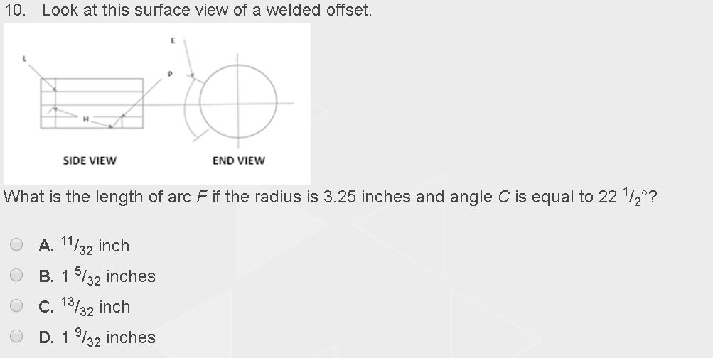 Solved Look at this surface view of a welded offset. What | Chegg.com
