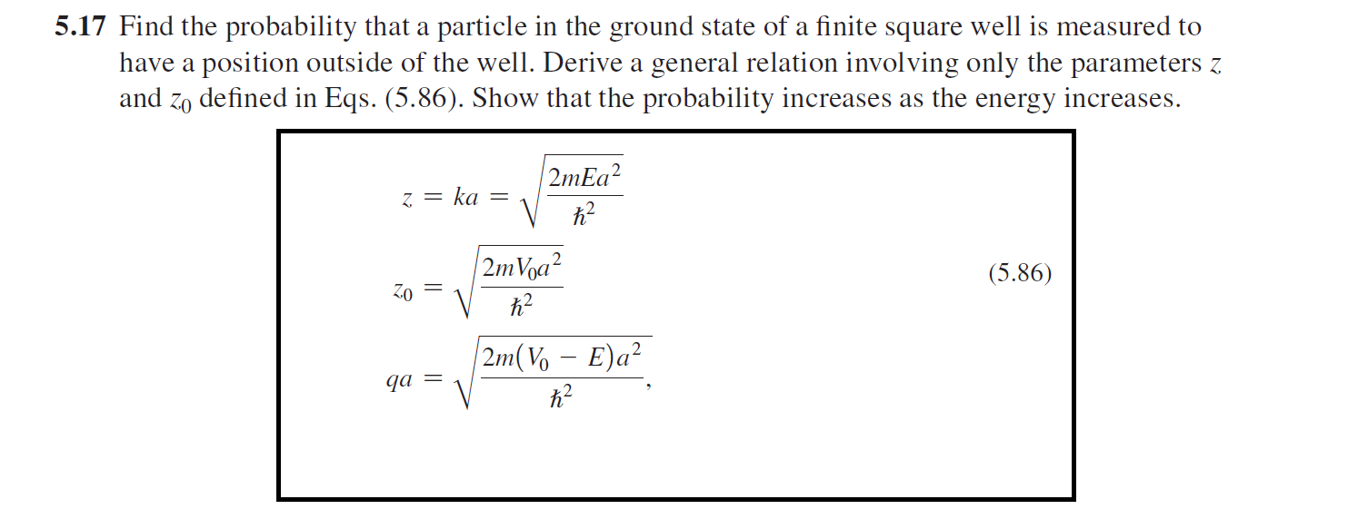 Solved Find the probability that a particle in the ground | Chegg.com