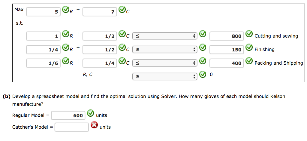 Solved Kelson Sporting Equipment, Inc., makes two different | Chegg.com