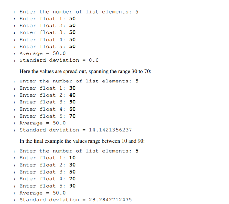 Solved In Lab 7 You Defined A Function Called Get Floats 9101