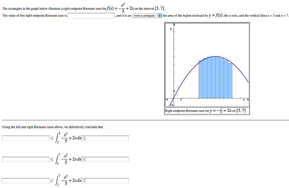 Solved The rectangles in the graph below illustrate a right | Chegg.com